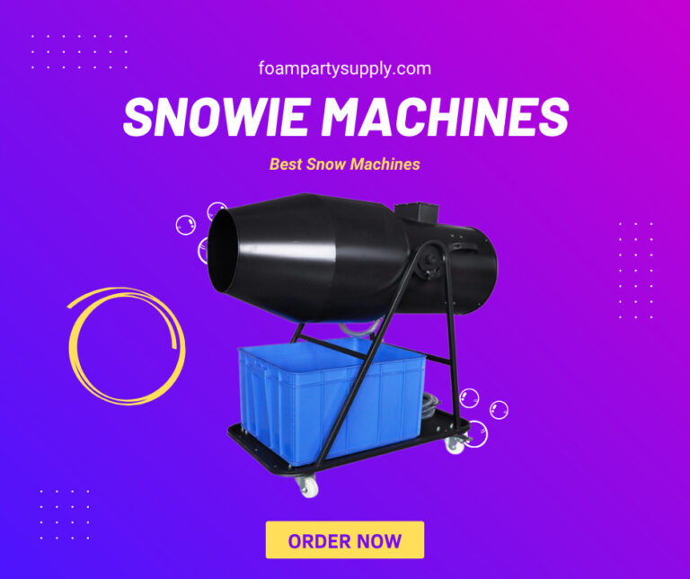 Best Snowie Machines - Foam Party Supply